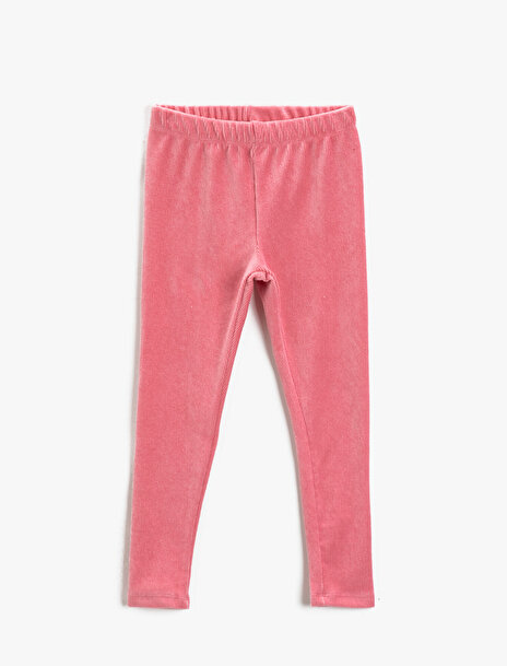 Koton Kız Çocuk Kadife Tayt