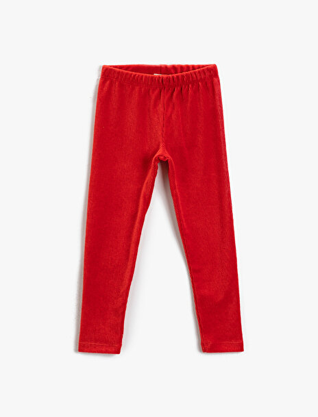 Koton Kız Çocuk Kadife Tayt