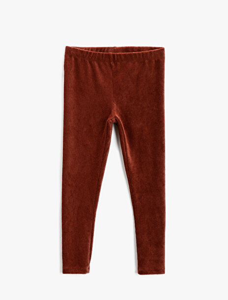 Koton Kız Çocuk Kadife Tayt