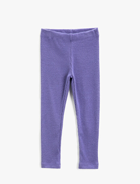 Koton Kız Çocuk Dokulu Basic Tayt