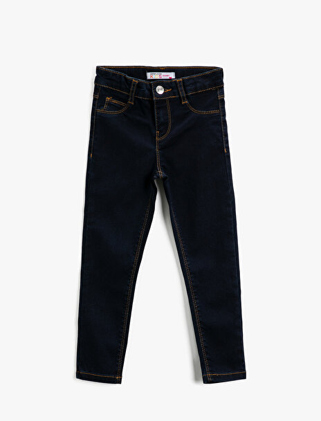 Koton Kız Çocuk Kot Tayt Dar Kalıp Pamuklu Koton Kız Çocuk Kot Tayt Dar Kalıp Pamuklu