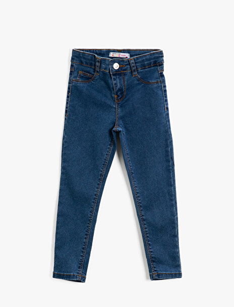 Koton Kız Çocuk Kot Tayt Dar Kalıp Pamuklu Koton Kız Çocuk Kot Tayt Dar Kalıp Pamuklu