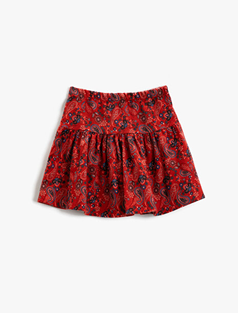 Koton Kız Çocuk Pamuklu Fırfırlı Mini Etek