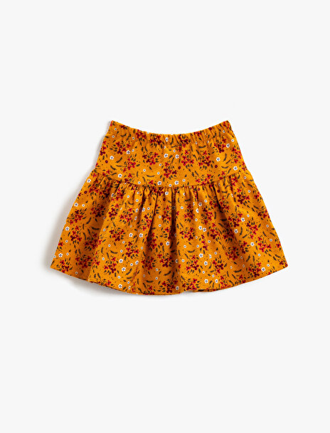 Koton Kız Çocuk Pamuklu Fırfırlı Mini Etek