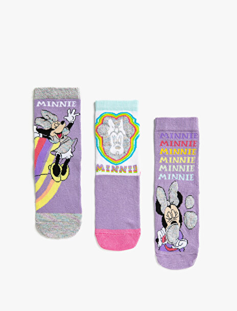 Koton Kız Çocuk Minnie By Koton Çorap Seti