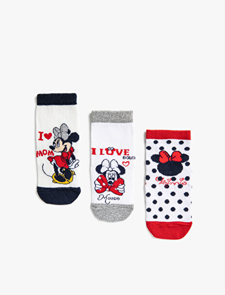 Koton Kız Çocuk Minnie By Koton Çorap Seti