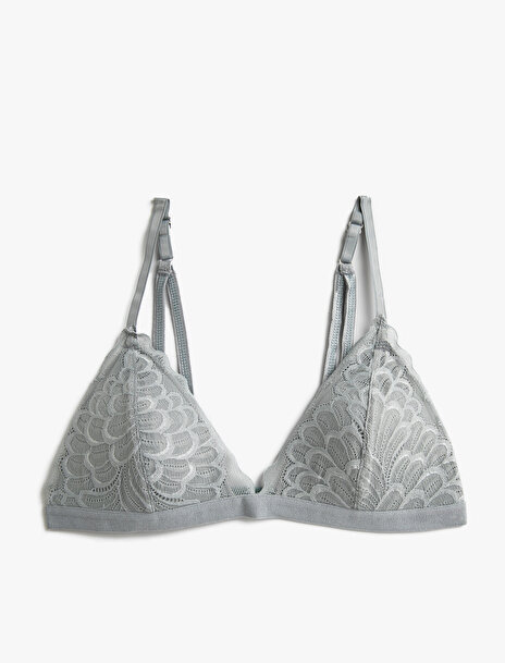 Koton Kadın Dantelli Üçgen Soft Sütyen