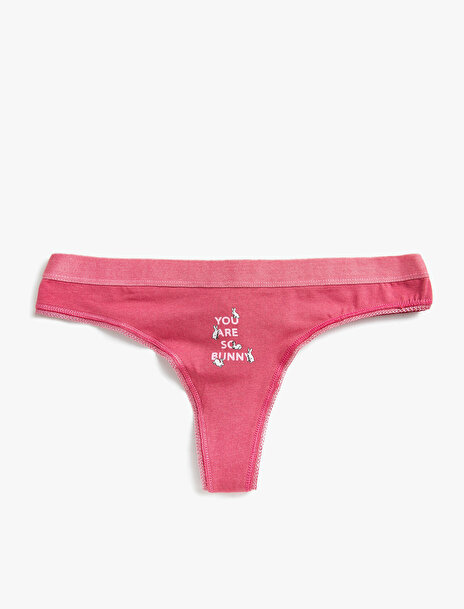 Koton Kadın Pamuklu Düşük Bel String Külot