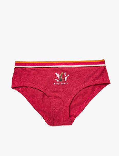 Koton Kadın Pamuklu Baskılı Hipster Basic Külot Koton Kadın Pamuklu Baskılı Hipster Basic Külot