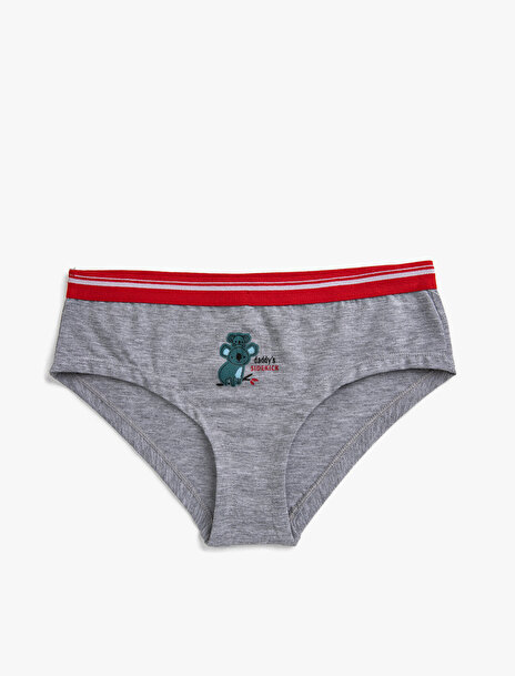 Koton Kadın Baskılı Hipster Külot