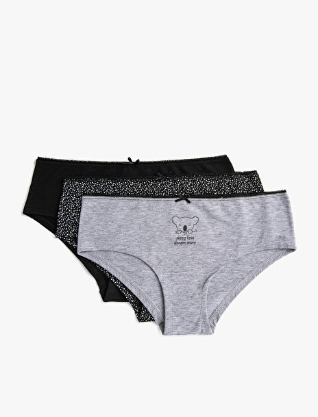 Koton Kadın Pamuklu 3'lü Hipster Külot Seti Koton Kadın Pamuklu 3'lü Hipster Külot Seti