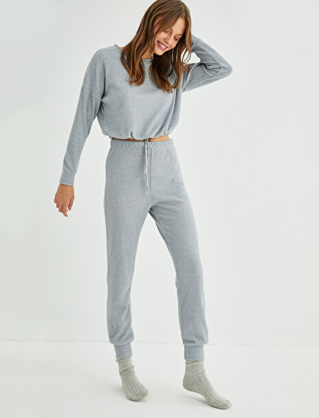Koton Kadın Triko Jogger Pijama Altı