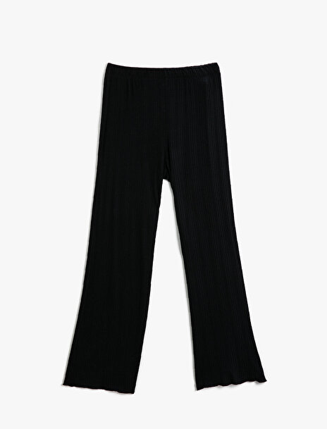 Koton Kadın Beli Lastikli Geniş Paça Pijama Altı