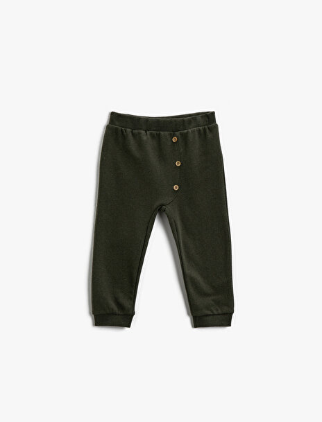 Koton Erkek Çocuk Düğmeli Eşofman Altı