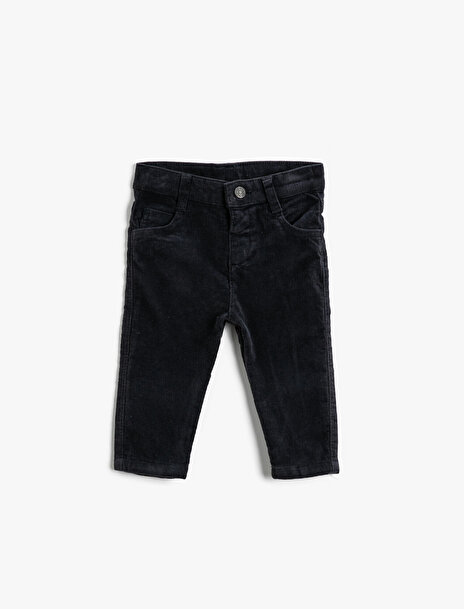 Koton Erkek Çocuk Dar Paça Jean Pantolon Pamuklu