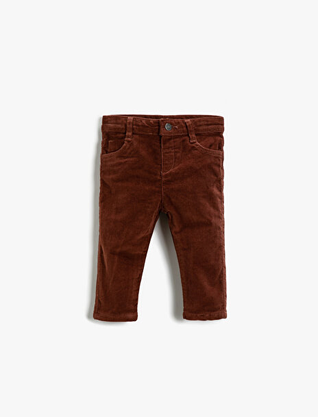 Koton Erkek Çocuk Dar Paça Jean Pantolon Pamuklu