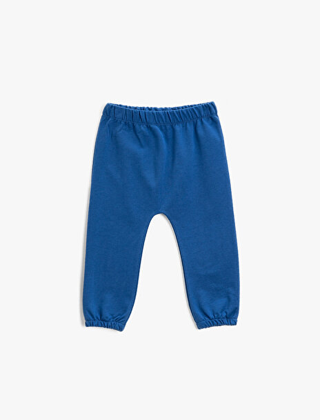 Koton Erkek Çocuk Beli Lastikli Eşofman Altı Paçası Lastikli Pamuklu