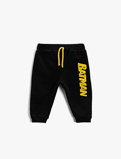 Koton Erkek Çocuk Batman Lisanslı Baskılı Eşofman Altı Beli Bağlamalı