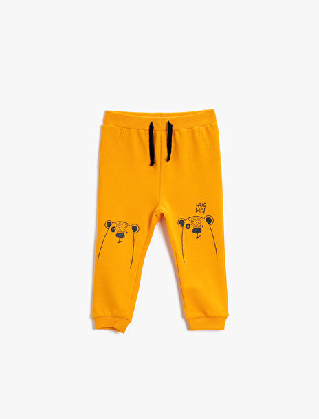 Koton Erkek Çocuk Hayvan Baskılı Eşofman Altı Beli Bağlamalı Pamuklu Koton Erkek Çocuk Hayvan Baskılı Eşofman Altı Beli Bağlamalı Pamuklu