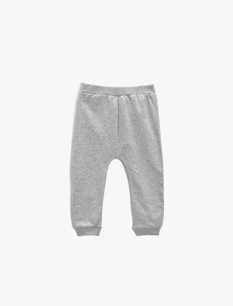 Koton Erkek Çocuk Beli Lastikli Eşofman Altı Paçası Lastikli