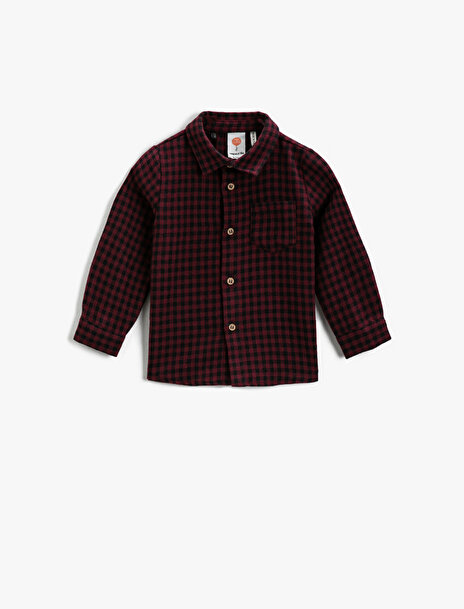 Koton Erkek Çocuk Kareli Gömlek Uzun Kollu Klasik Yaka Koton Erkek Çocuk Kareli Gömlek Uzun Kollu Klasik Yaka