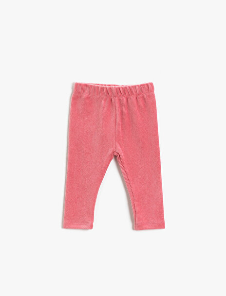 Koton Kız Çocuk Kadife Tayt