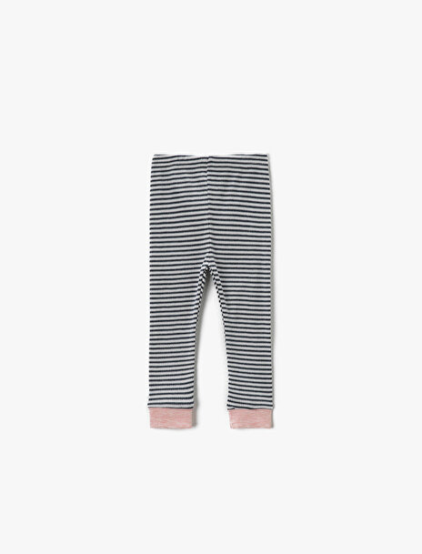 Koton Kız Çocuk Çizgili Tayt