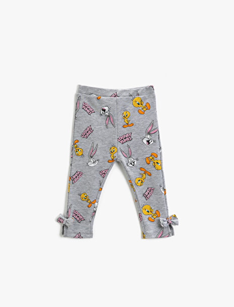 Koton Kız Çocuk Looney Tunes Baskılı Tayt Paçası Fiyonklu Lisanslı Koton Kız Çocuk Looney Tunes Baskılı Tayt Paçası Fiyonklu Lisanslı