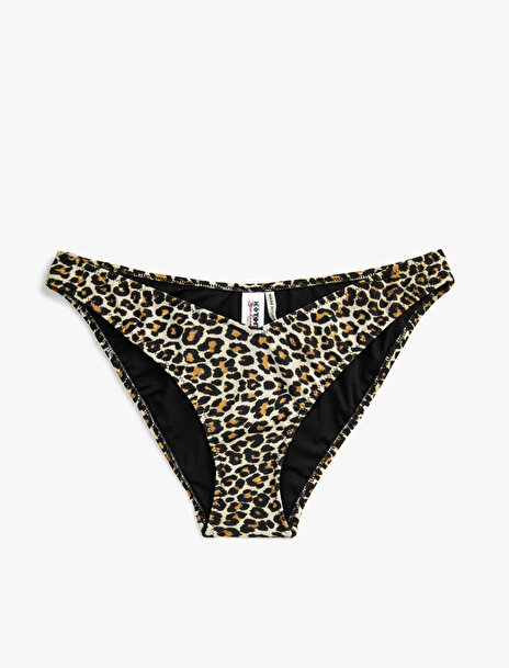 Koton Kadın Leopar Desenli Bikini Alt
