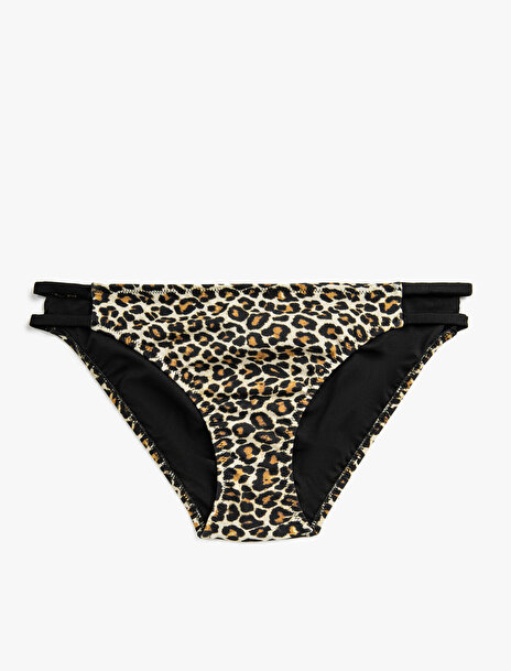 Koton Kadın Leopar Desenli Bikini Alt