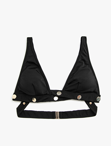 Koton Kadın Metal Detaylı Bikini Üst