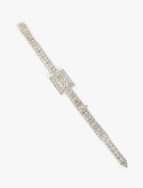 Koton Kadın Ece Sükan X Koton - Parlak Taşlı Kemer