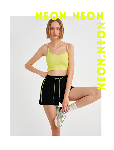 Koton Kadın İnce Askılı Fitilli Atlet