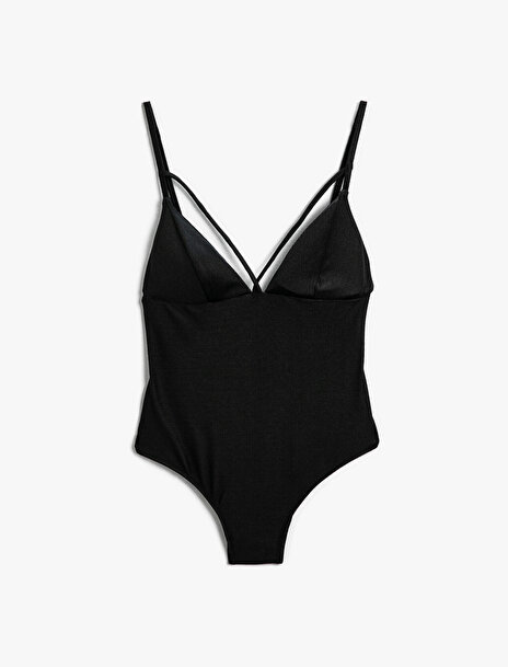 Koton Kadın İnce Askılı İp Detaylı Mayo