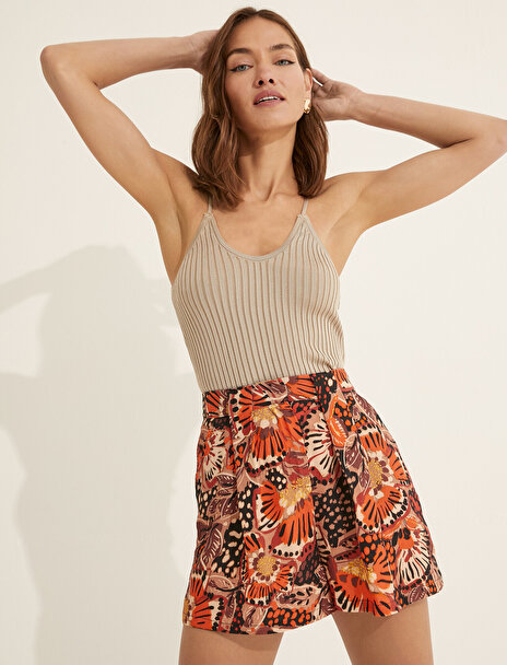 Koton Kadın Melis Ağazat X Koton - Askılı Triko Atlet