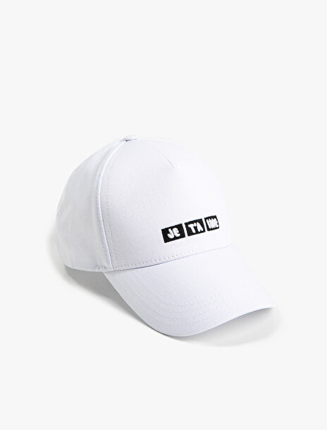 Koton Kadın İşlemeli Pamuklu Şapka