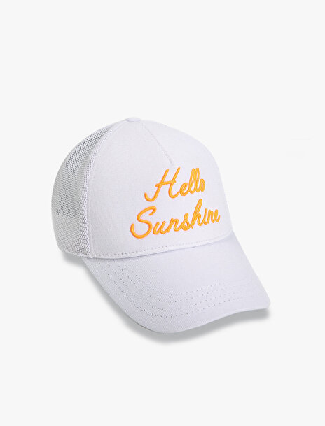 Koton Kadın İşlemeli Şapka