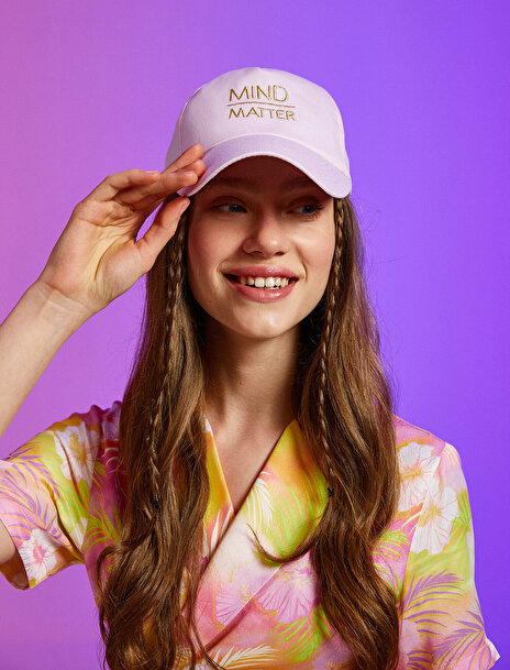 Koton Kadın İşlemeli Şapka