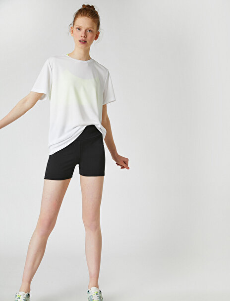 Koton Kadın Spor Kısa Tayt