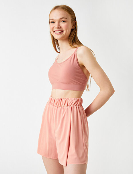 Koton Kadın İnce Kumaş Spor Şort