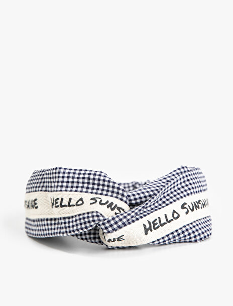 Koton Kadın Yazılı Baskılı Saç Bandı