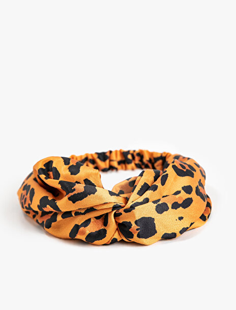 Koton Kadın Leopar Desenli Saç Bandı