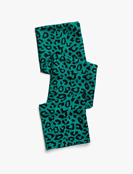 Koton Kadın Leopar Desenli Şal