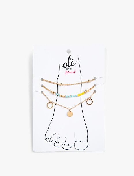 Koton Kadın Boncuk Detaylı Bileklik