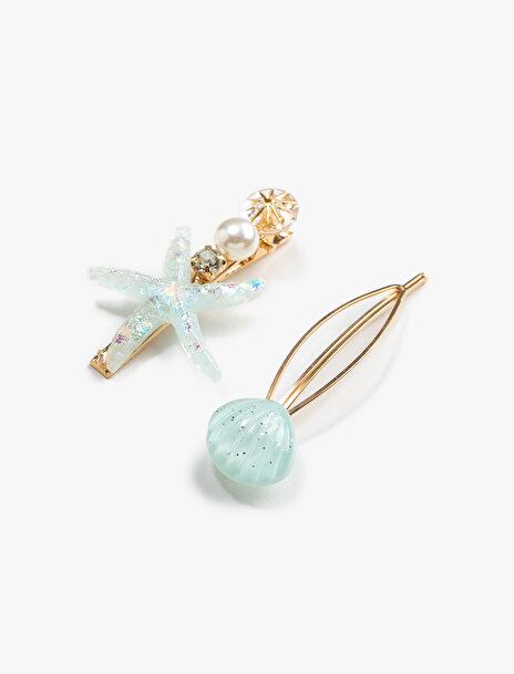 Koton Kadın İnci Detaylı Toka