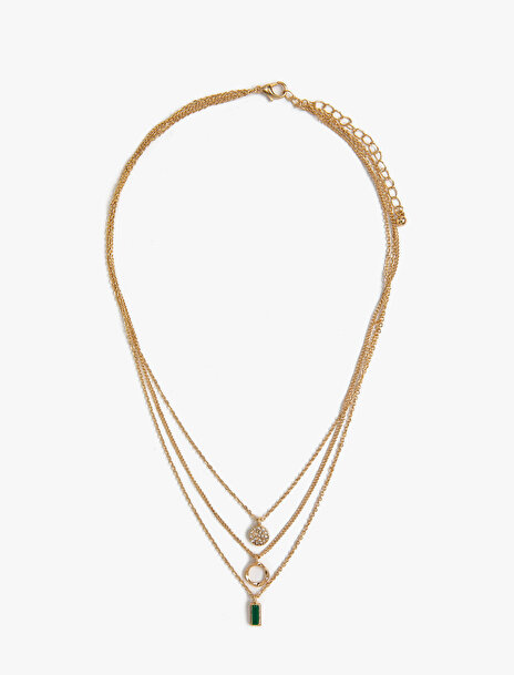 Koton Kadın Taş Detaylı Kolye