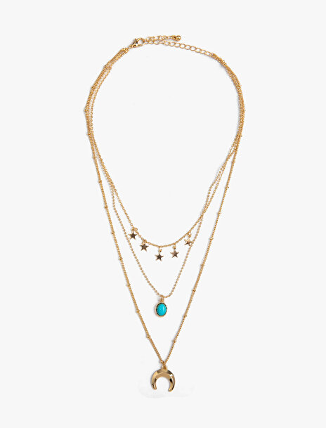 Koton Kadın Taş Detaylı Kolye