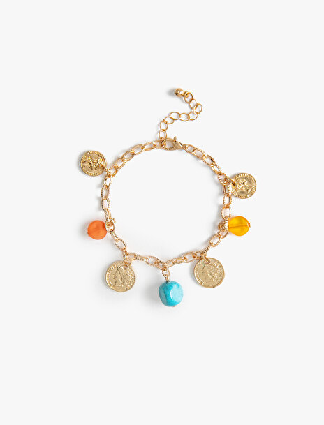 Koton Kadın Boncuk Detaylı Bileklik