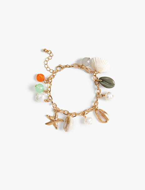 Koton Kadın Boncuk Detaylı Bileklik