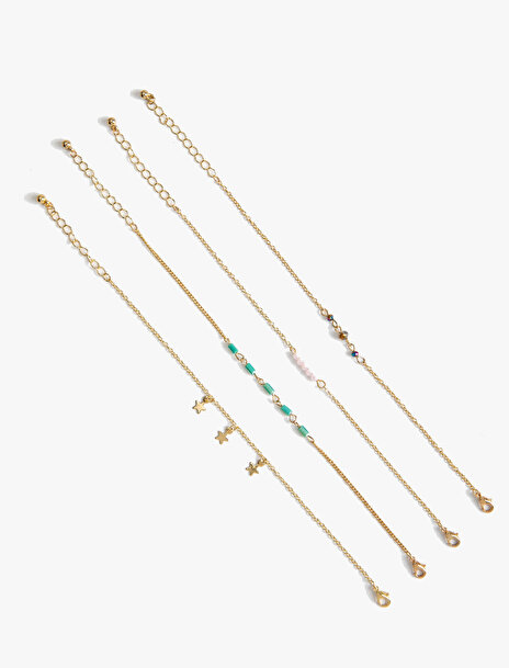 Koton Kadın Boncuk Detaylı Bileklik